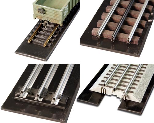 HO-SCALE BLACK TRACK TACK ("B.T.T.")