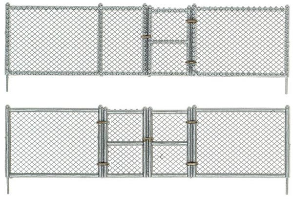 N-Scale chain link fence
