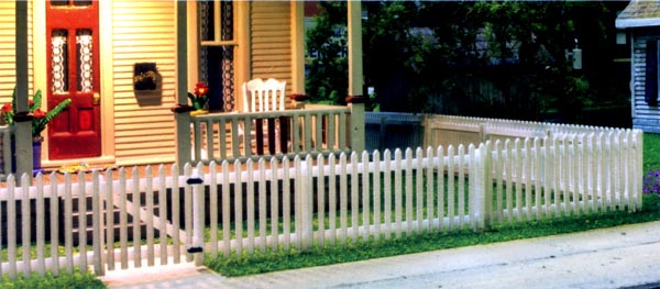 Woodland Scenic O-Scale miniature picket fence