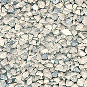 BLENDED LIMESTONE GRAY RIP-RAP- QUART