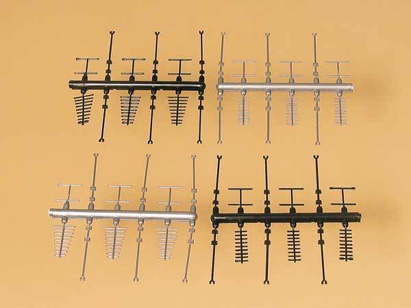 miniature HO-Scale Auhagen Antennas
