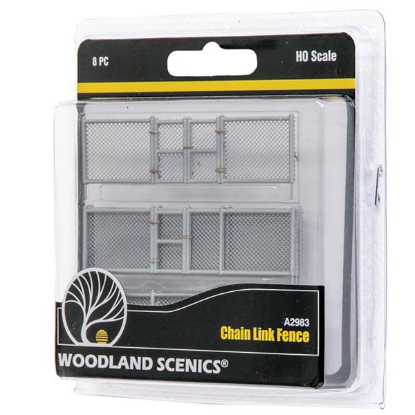 HO-SCALE CHAIN LINK FENCE