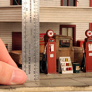 MODEL RAILROAD 6-INCH SCALE RULER-Scenic Express