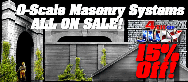 Sale O-Scale Masonry Systems-Scenic Express