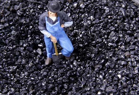 coarse simulated coal for model railroad coal mining, mines